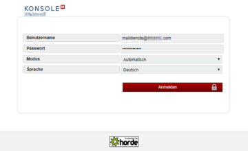 Hetzner Webmail ⛑ Konsole H und Your-Server Mail sicher nutzen