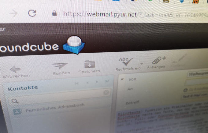 Pÿur Webmailer 🛎 Webmail Login sicher nutzen